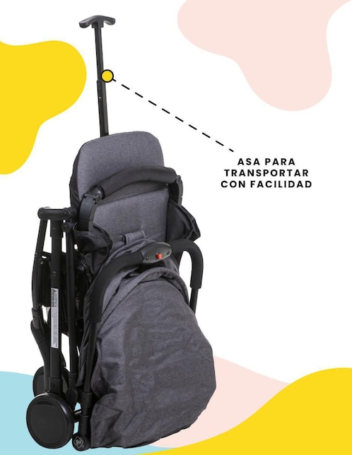 Carriola travel system Trolly Ultra Light Safety 1St plegable 7